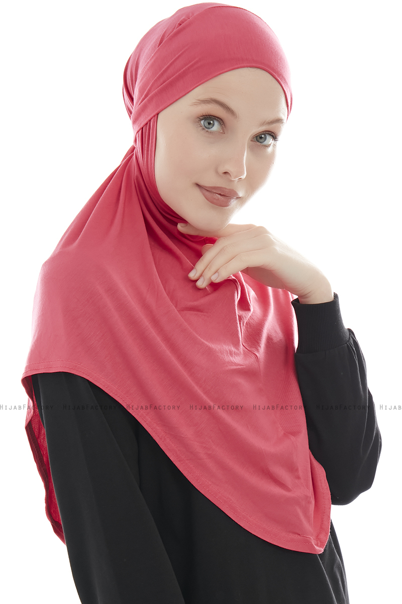 Sefa - Fuchsia One-Piece Al Amira Hijab - Hijab