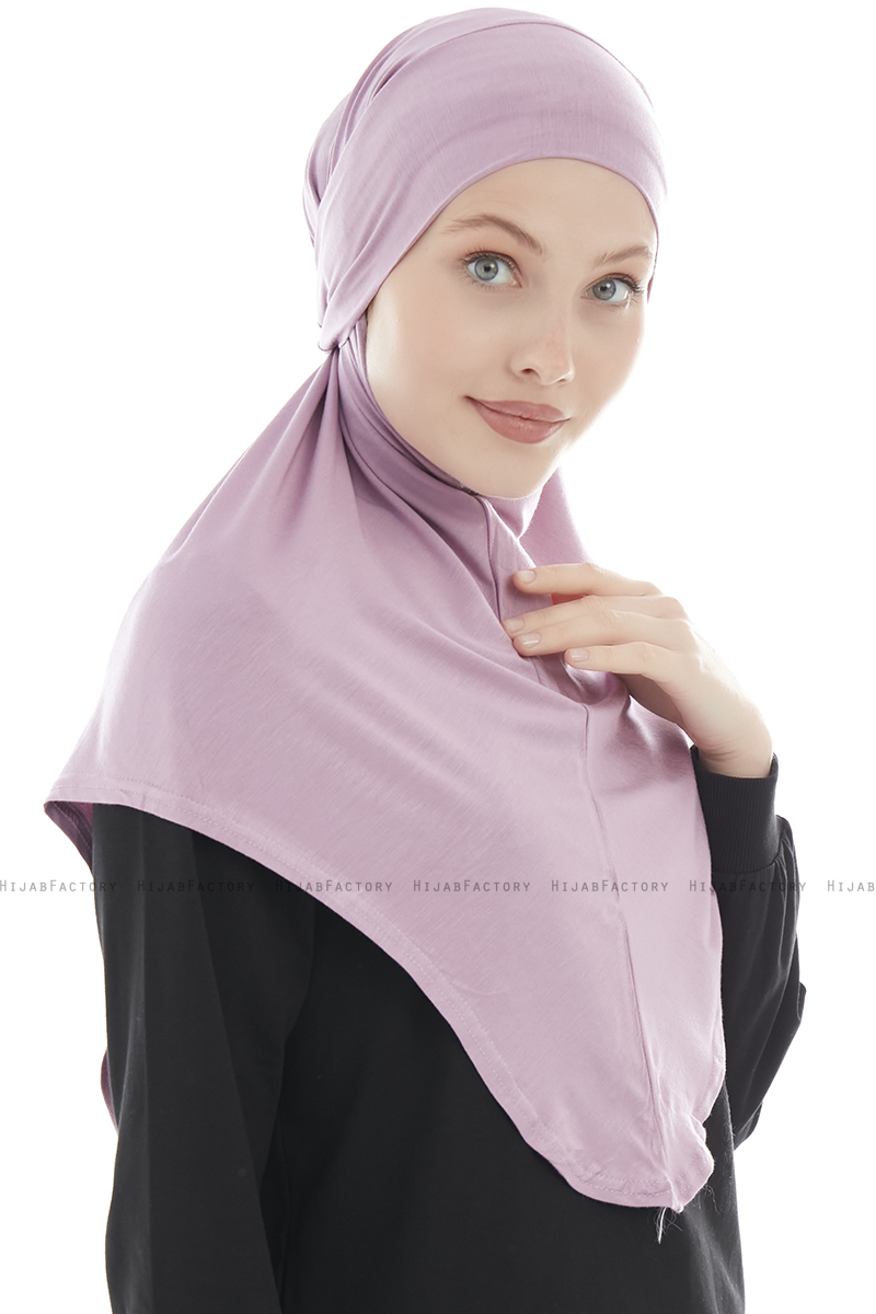 Sefa - Purple One-Piece Al Amira Hijab - Hijab
