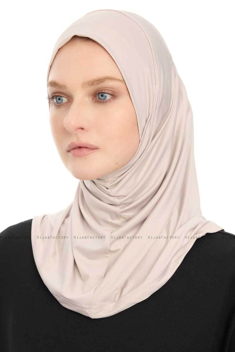 Yazmin - Light Grey Amira Hijab Ready To Wear